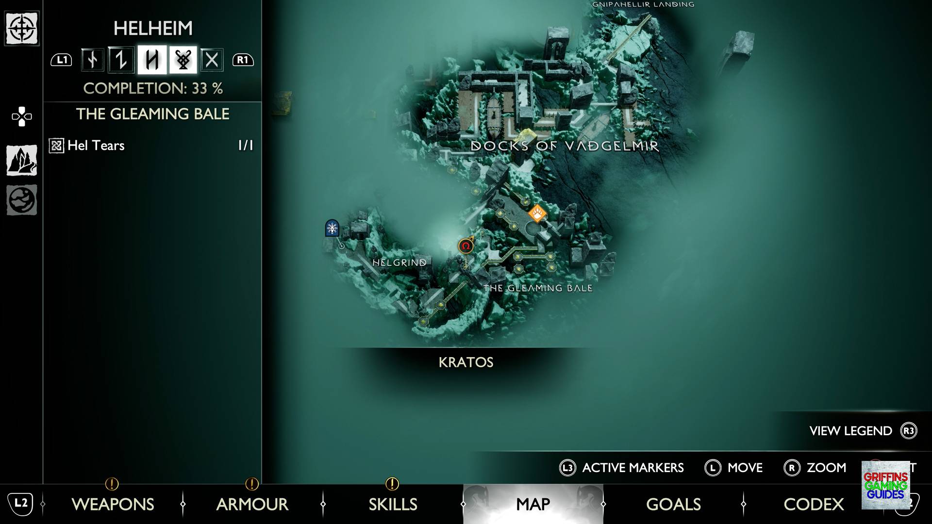 God of War Ragnarök Helheim Legendary Chest locations