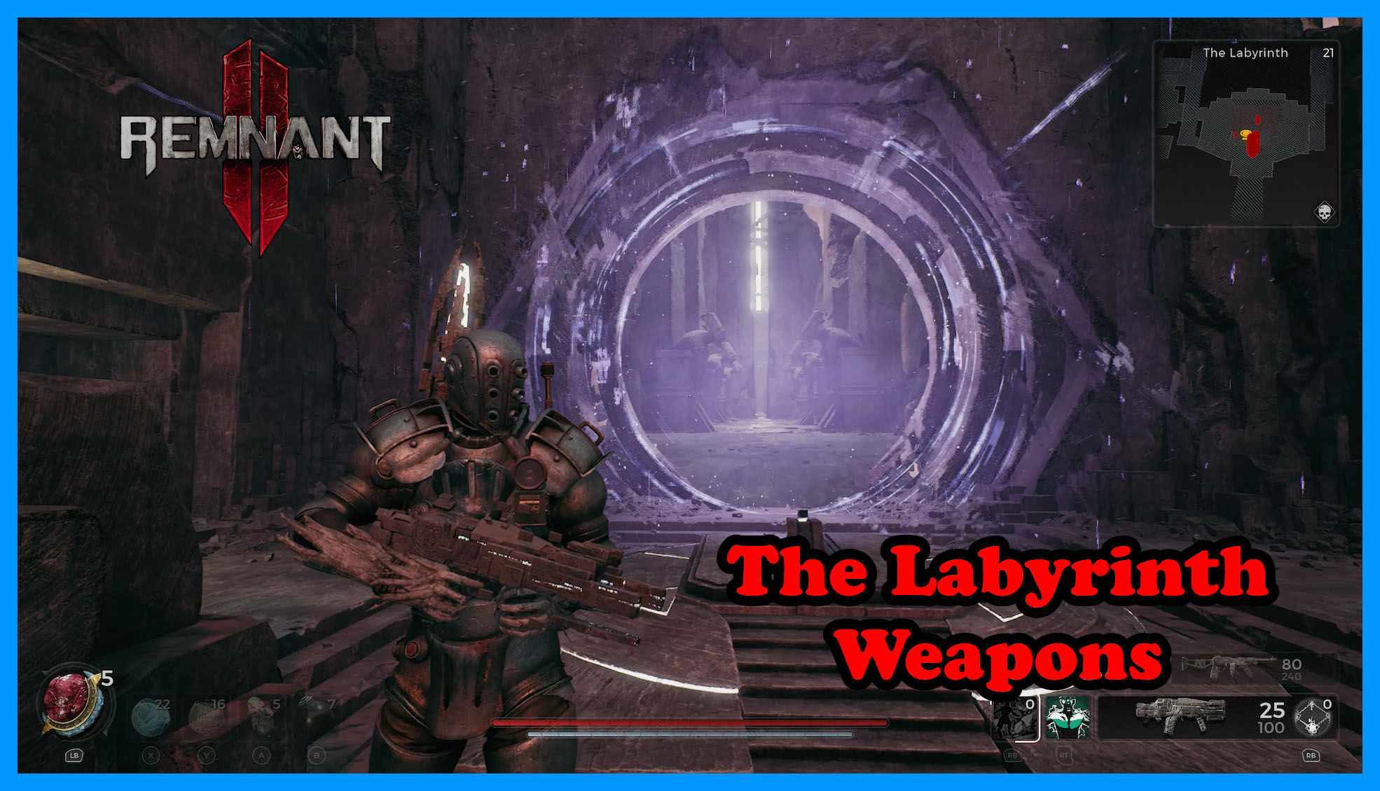 Remnant 2 The Labyrinth weapons