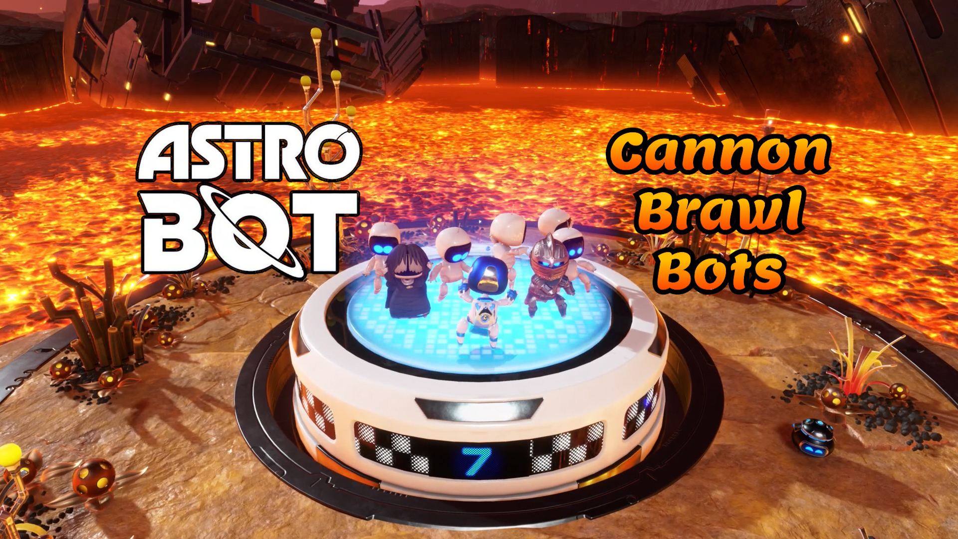 Astro Bot Feather Cluster Cannon Brawl Bot Locations