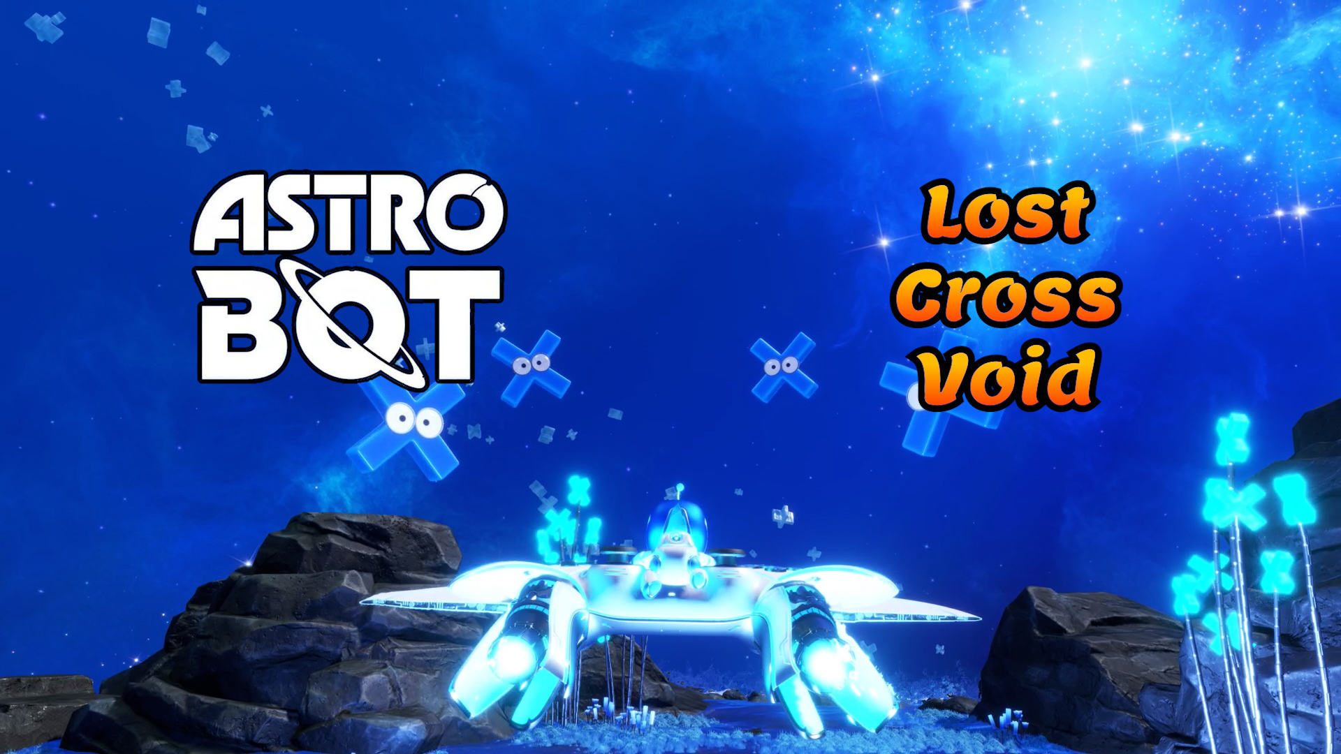 Astro Bot Feather Cluster Lost Cross Void