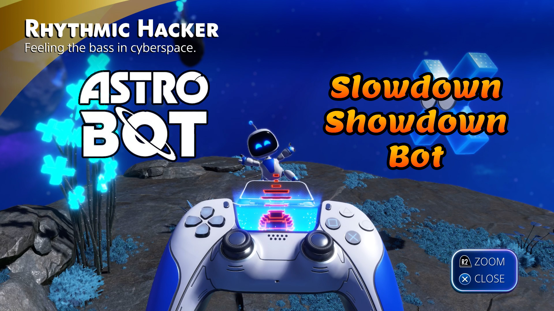Astro Bot Feather Cluster Slowdown Showdown Bot location