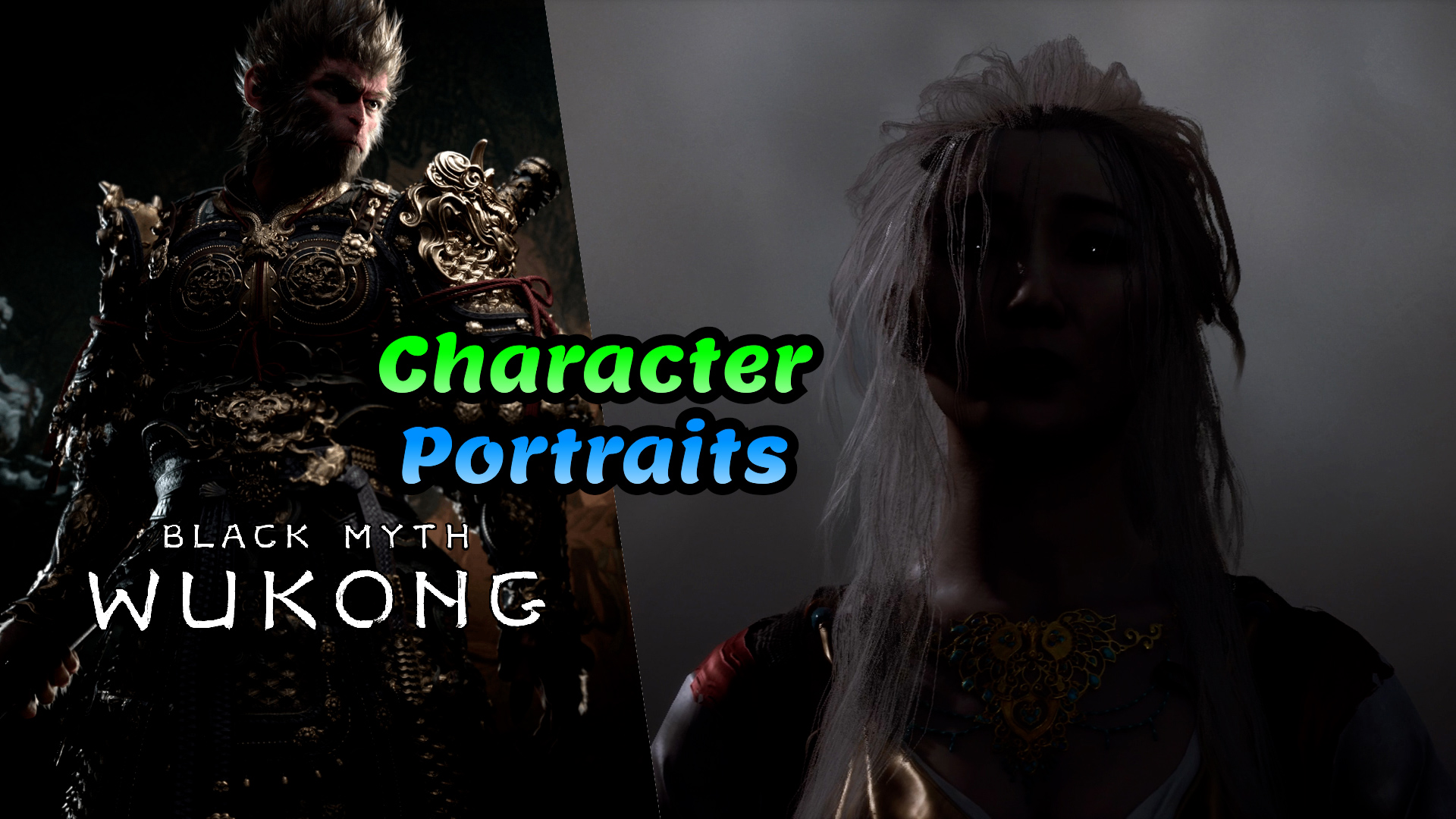 Black Myth Wukong Character Portraits