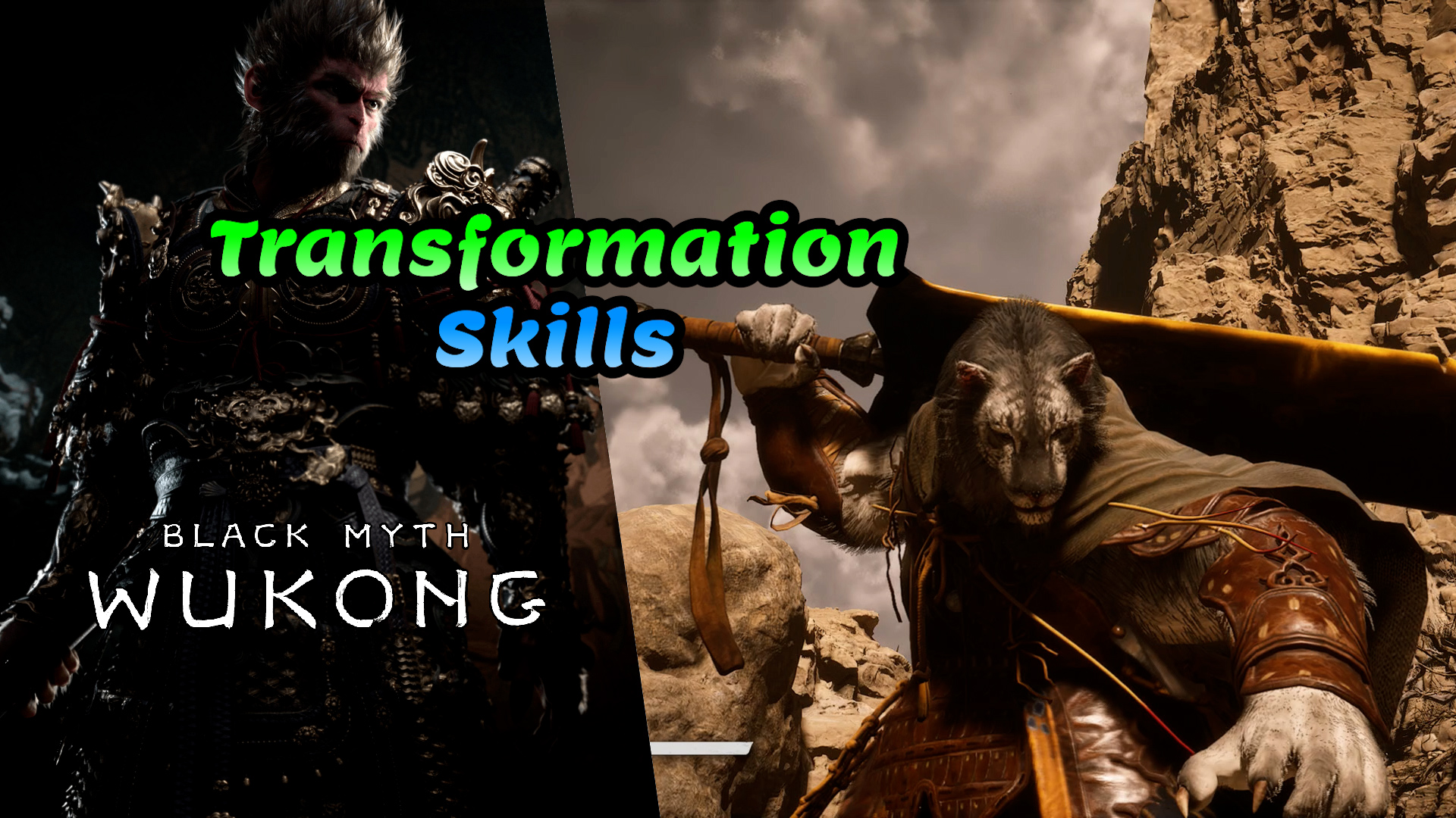Black Myth Wukong Transformation Skills